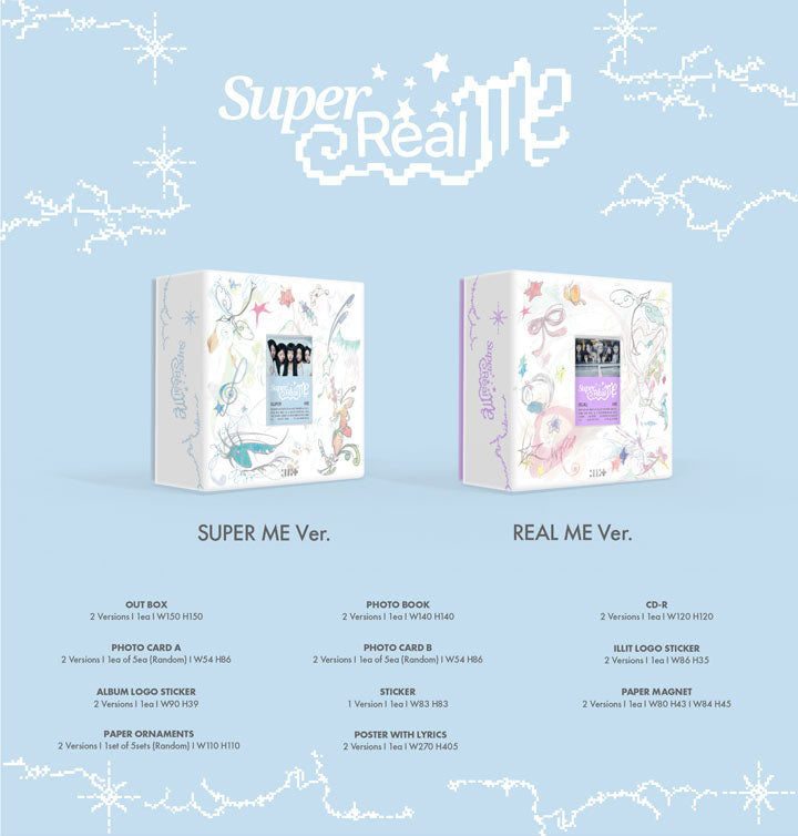 ILLIT - 1ST MINI ALBUM [SUPER REAL ME] – Kawaii Alley
