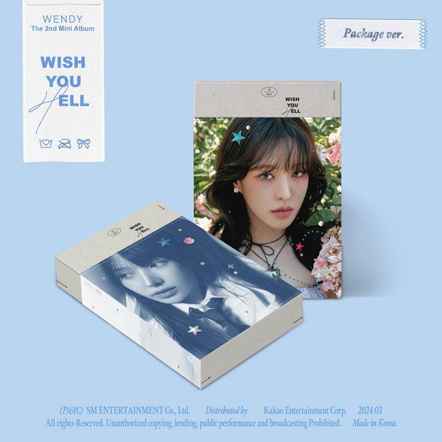 WENDY 2ND MINI ALBUM [WISH YOU HELL/PACKAGE VER.] – Kawaii Alley