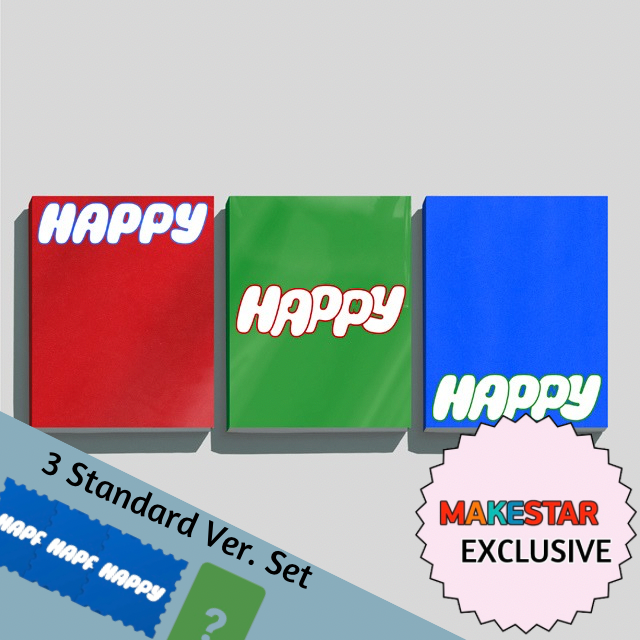 [MAKESTAR EXCLUSIVE] JIN 1ST SOLO ALBUM [HAPPY/Standard VER. 3Sets ...