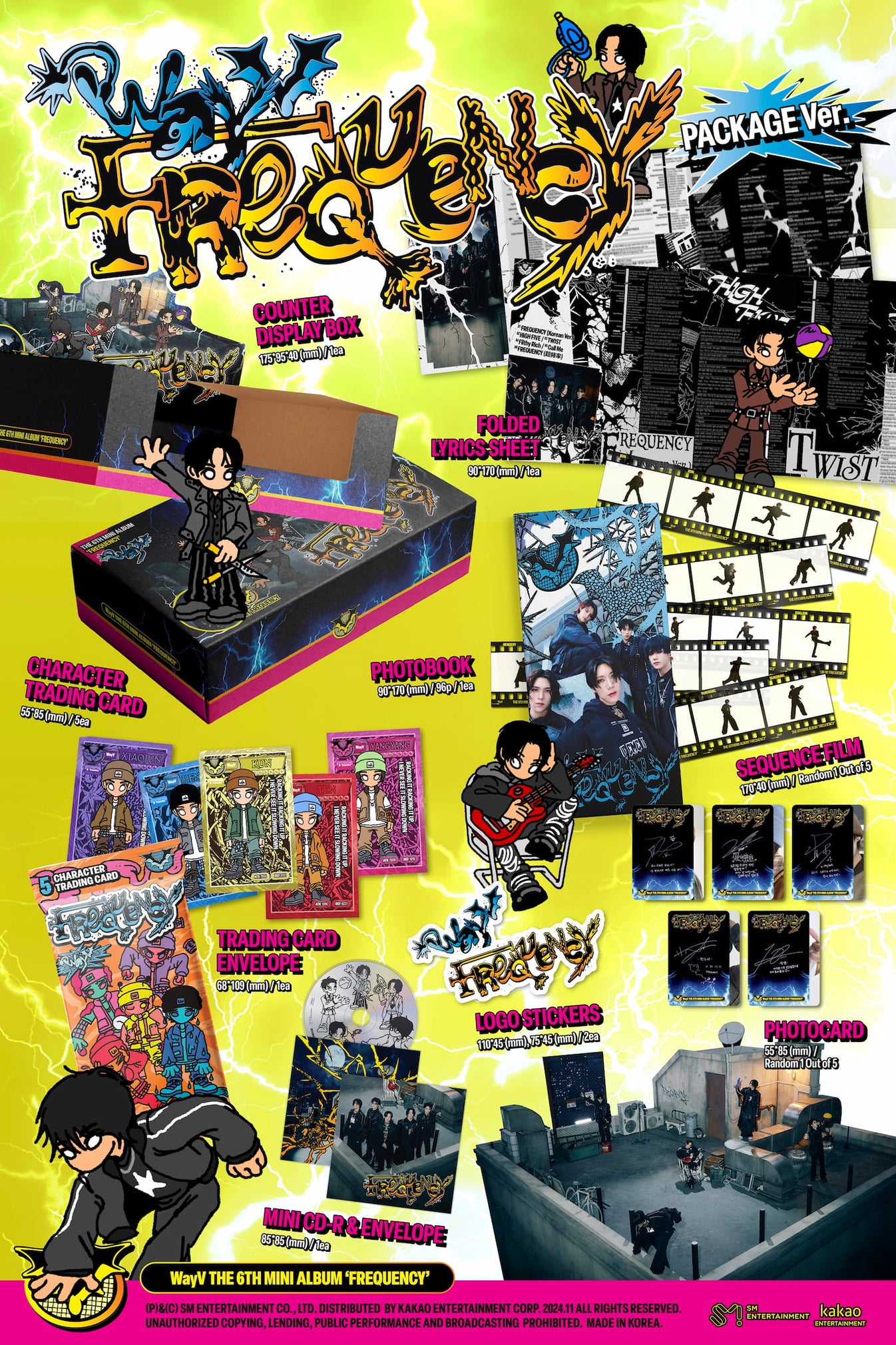 WAYV 6TH MINI ALBUM [FREQUENCY/PACKAGE VER.] – Kawaii Alley