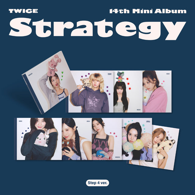 TWICE 14TH MINI ALBUM [STRATEGY/STEP 4 VER.] – Kawaii Alley