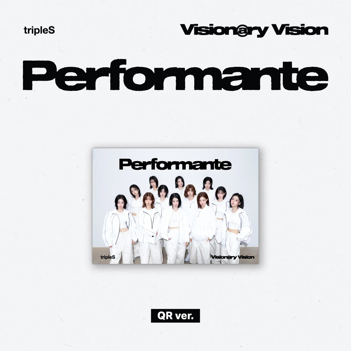 TRIPLES 2ND REGULAR ALBUM [VISIONARY VISION - PERFORMANTE/QR VER ...