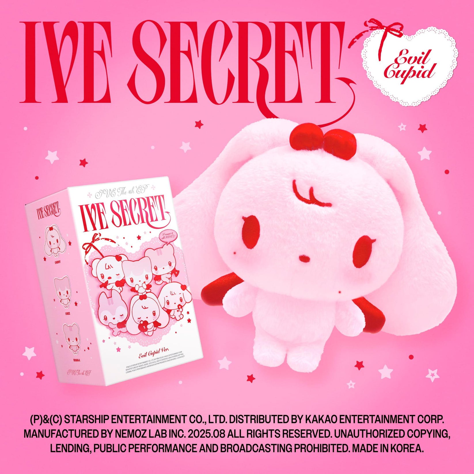 IVE THE 4TH EP ALBUM [IVE SECRET/EVIL CUPID VER. (PLATFORM VER.) (LIMI ...