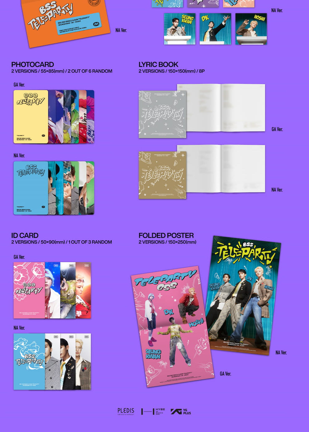 BSS 2ND SINGLE ALBUM [TELEPARTY/Standard VER.] – Kawaii Alley