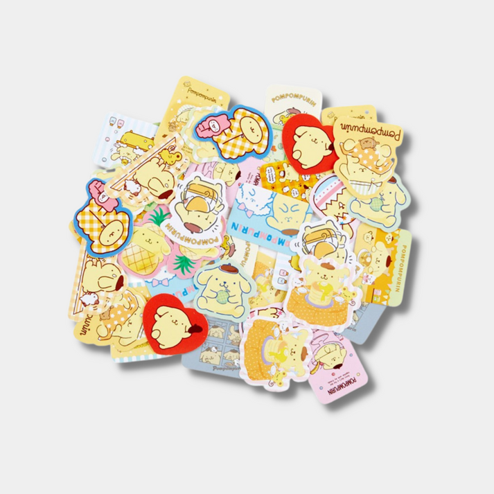 Pompompurin Sticker Pack 40pcs – Kawaii Alley