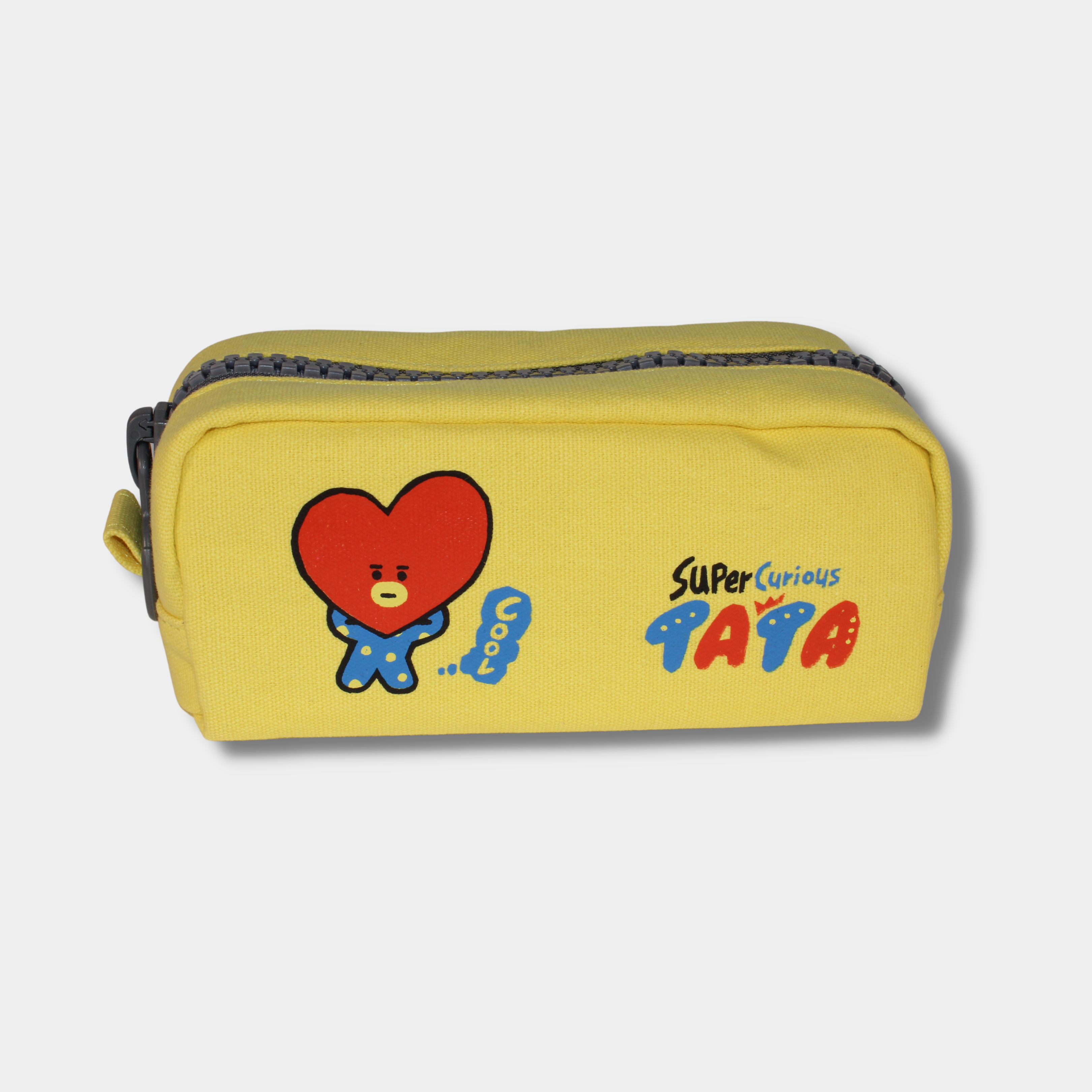BT21 Big Zipper Fabric Pencil Case [TATA] – Kawaii Alley